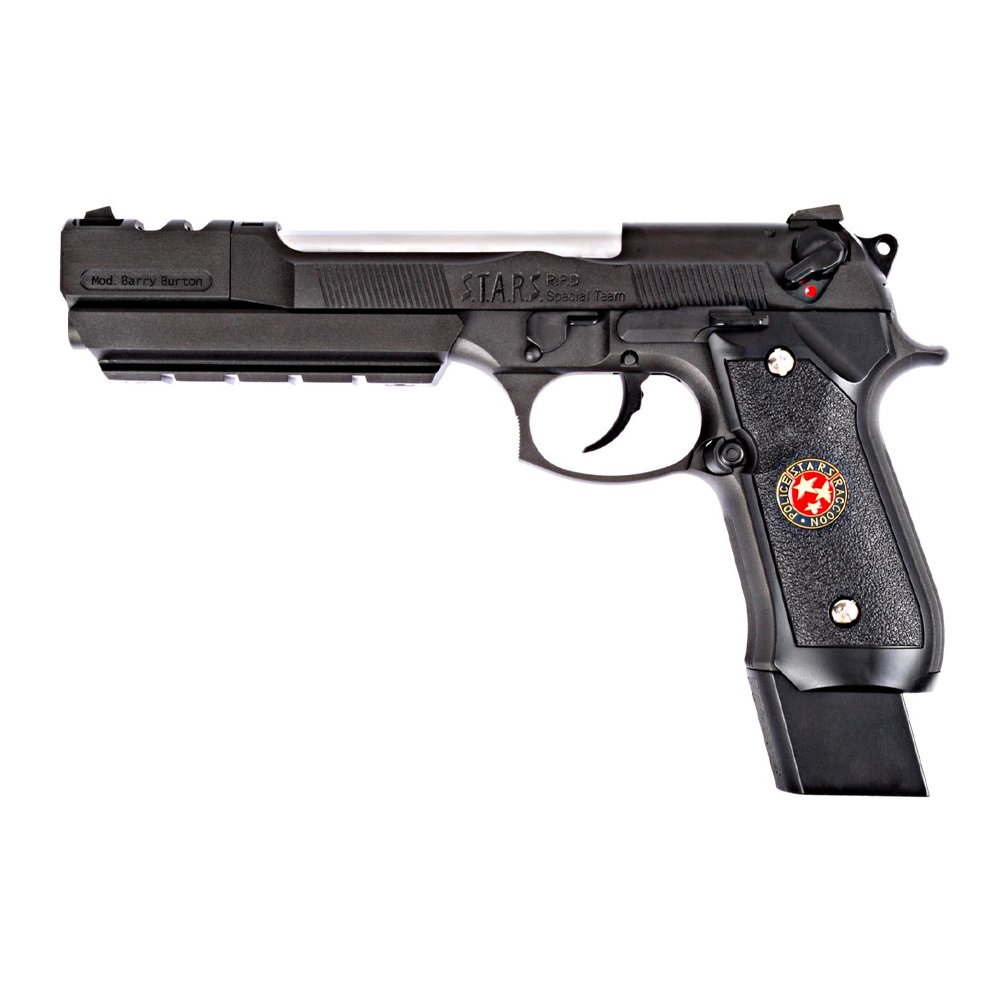 Пистолет газовый WE Beretta M9, Biohazard, Samurai Edge S.T.A.R.S., Long покупайте в MIDFORT по ...